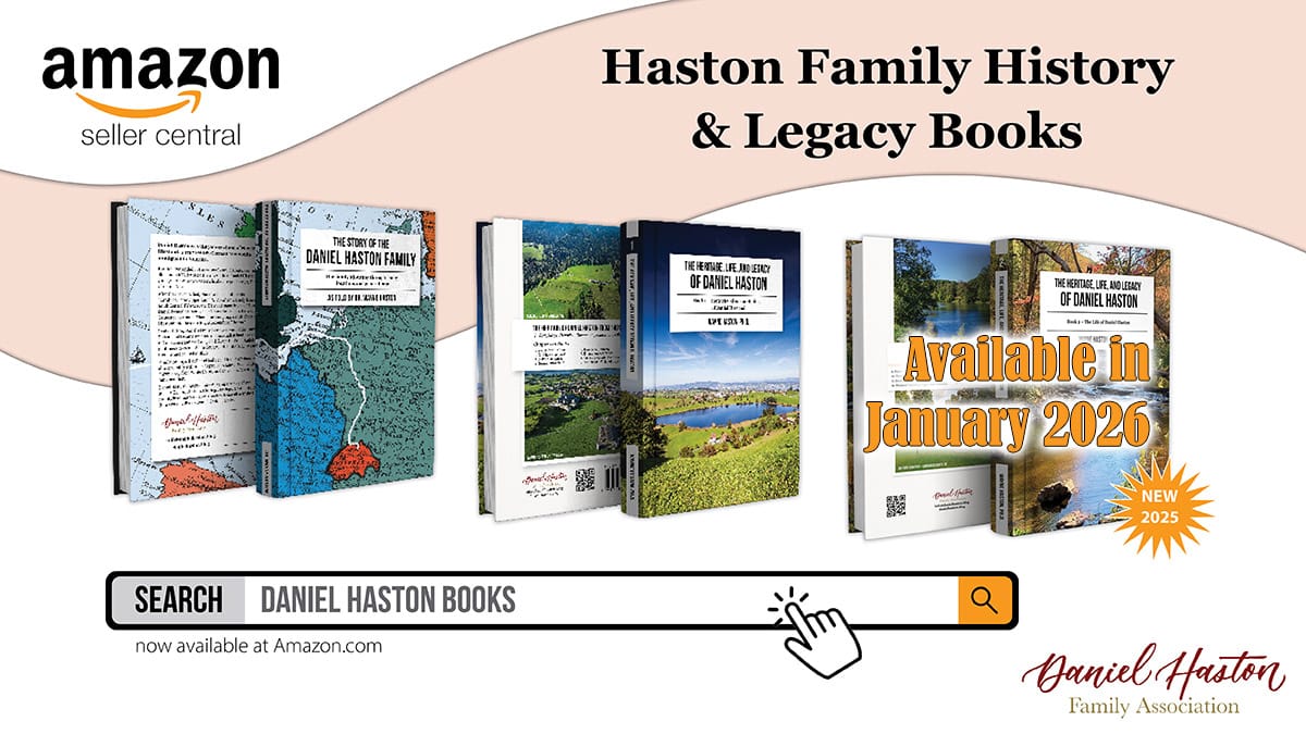 Amazon.com – Haston Family History Books – Daniel Haston Family Association